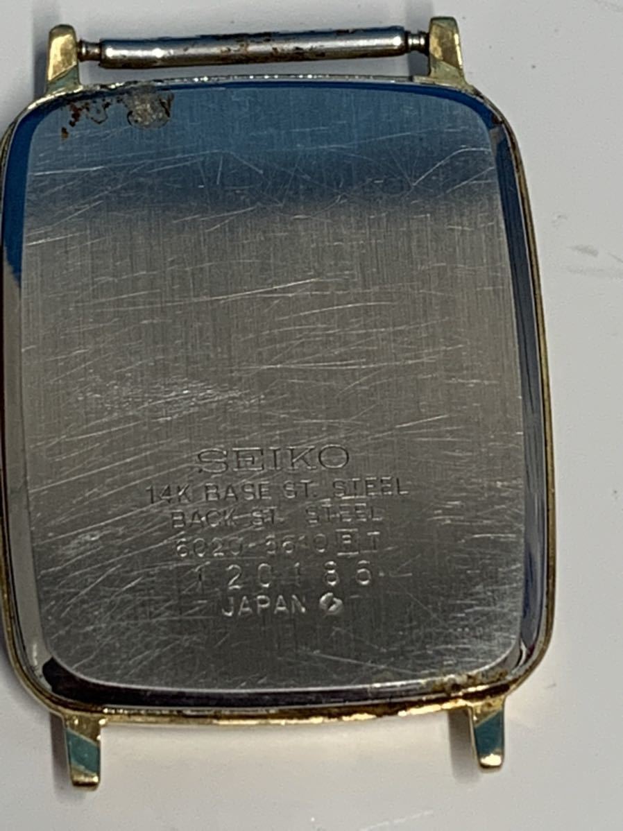 品：07413.370. SEIKO セイコー 腕時計 6020-5610 14K 現状ジャンク品(その他)｜売買されたオークション情報 ...
