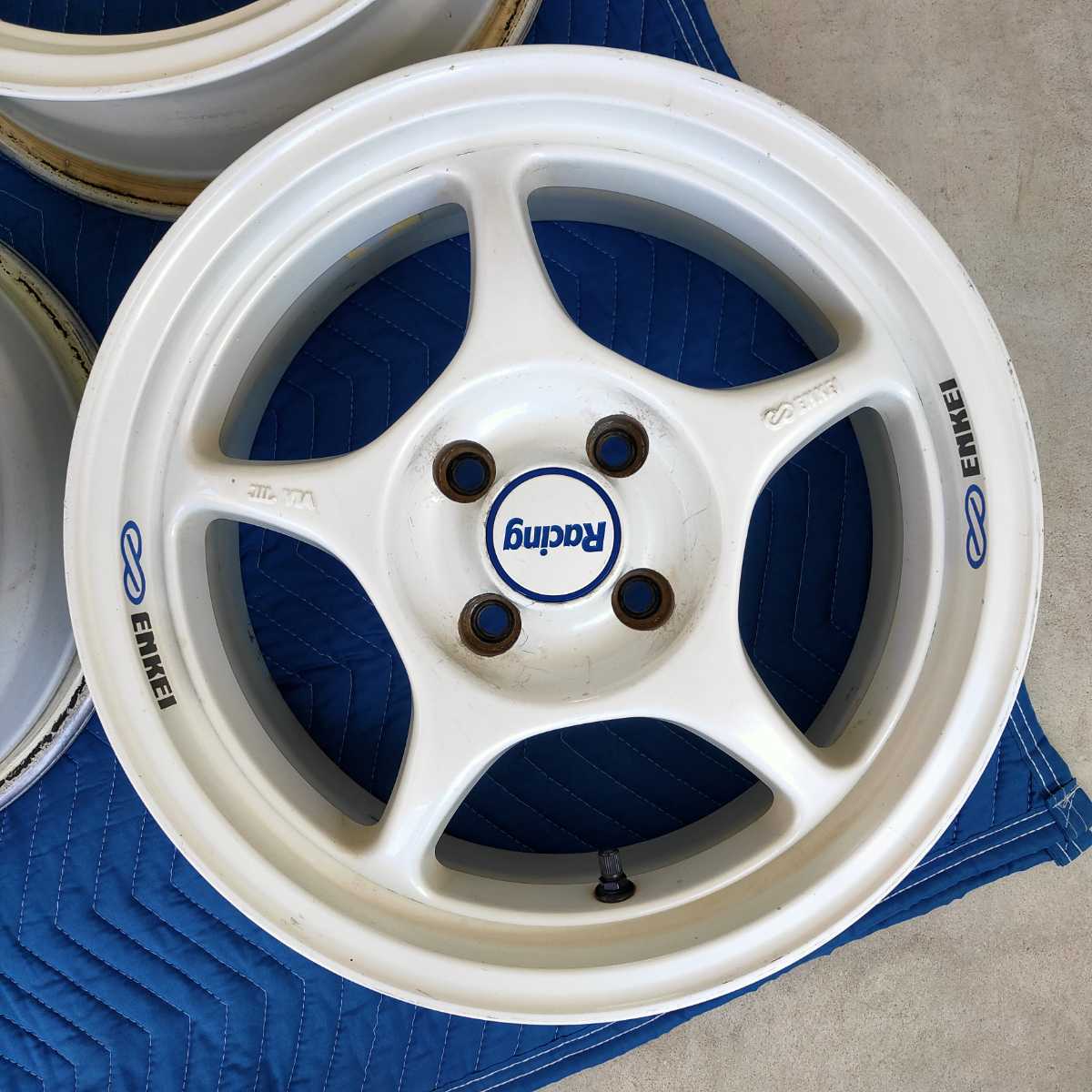 ENKEI Racing RP-01 15inch 7J+35 PCD100 4H 4本 エンケイ 15インチ 7J 7.0J 4穴 ...