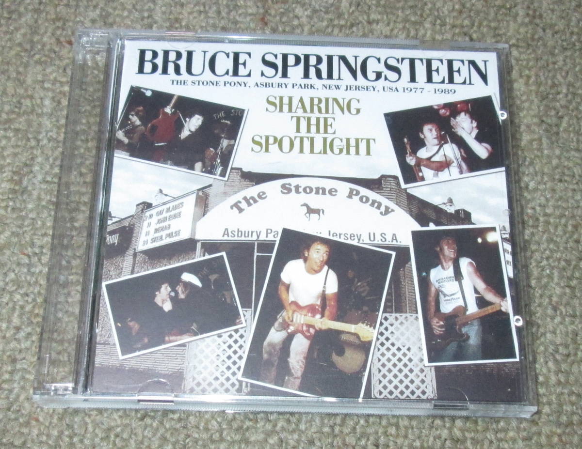 輸入盤2CD：BRUCE SPRINGSTEEN/SHARING THE SPOTLIGHT/THE STONE PONY 1977~1989 ...