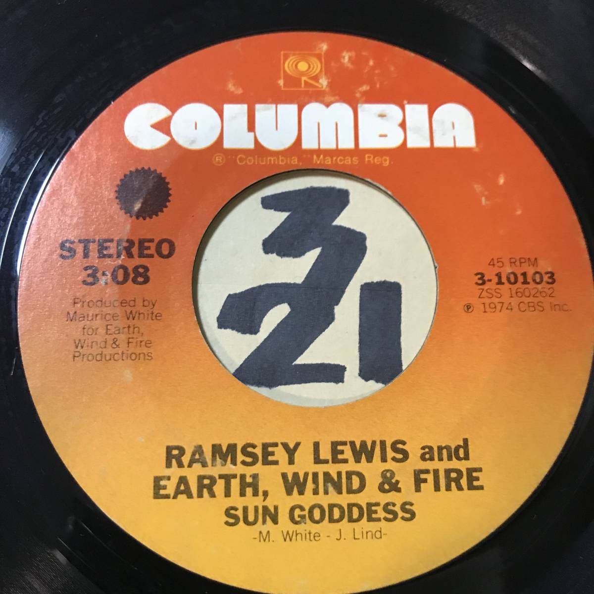 試聴 RAMSEY LEWIS & EARTH WIND & FIRE SUN GODDESS EX 使い勝手の良い7インチをこの機会に(R ...