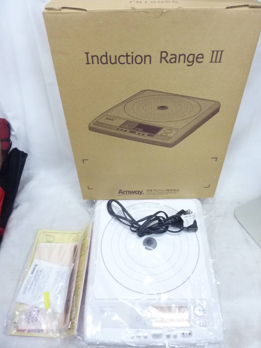 Amway アムウェイ Induction Range III 330218J インダクションレンジ 電磁調理器 IH調理器 箱あり(IH ...