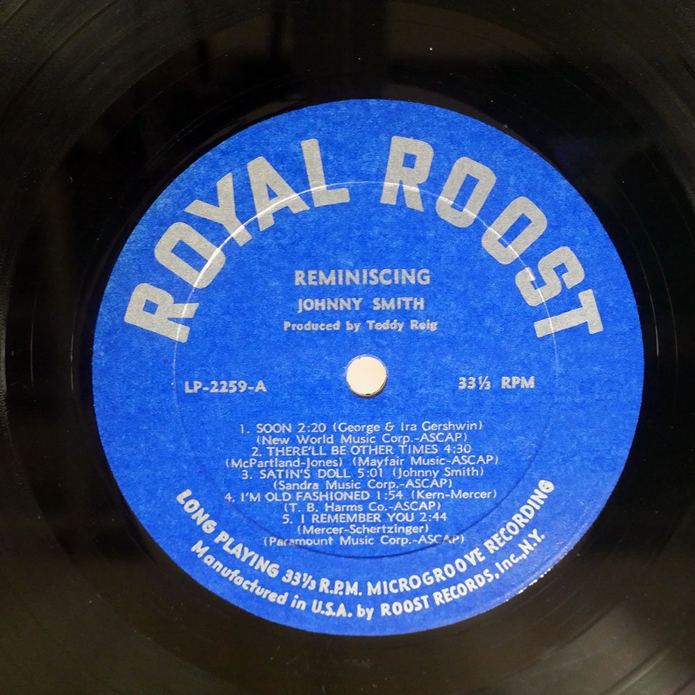 米 JOHNNY SMITH/REMINISCING/ROYAL ROOST LP-2259(ジャズ一般)｜売買されたオークション情報 ...