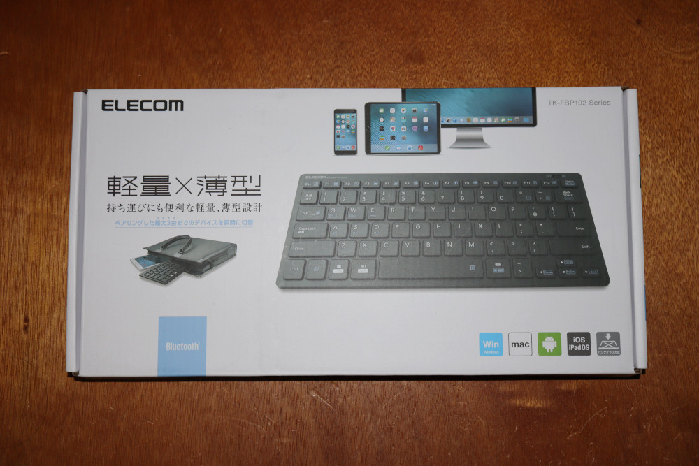 ELECOM Bluetoothミニキーボード TK-FBP102BK ブラック パンタグラフ式 エレコム(ワイヤレスキーボード)｜売買されたオークション情報、yahooの商品情報をアーカイブ ...