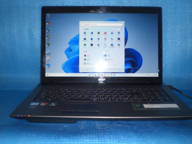 爆速/ゲーミングマシン/ SSD搭載:7750G-H78H/LK/i7-2630/16Gb/SSD:480Gb+HDD:640Gb/17.3 ...