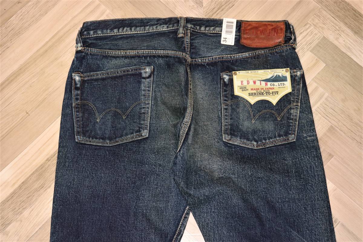 EDWIN 50's MODEL Vintage-XXX セルビッジデニム W34/86cm エドウイン ビンテージ復刻 税込定価2万8600円 51050M-126(W34)｜売買された ...