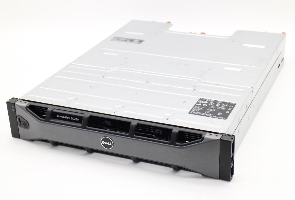 DELL Compellent SC200 Enclosuers 700W電源2基搭載 Compellent SC2 EMM Mini-SAS ...