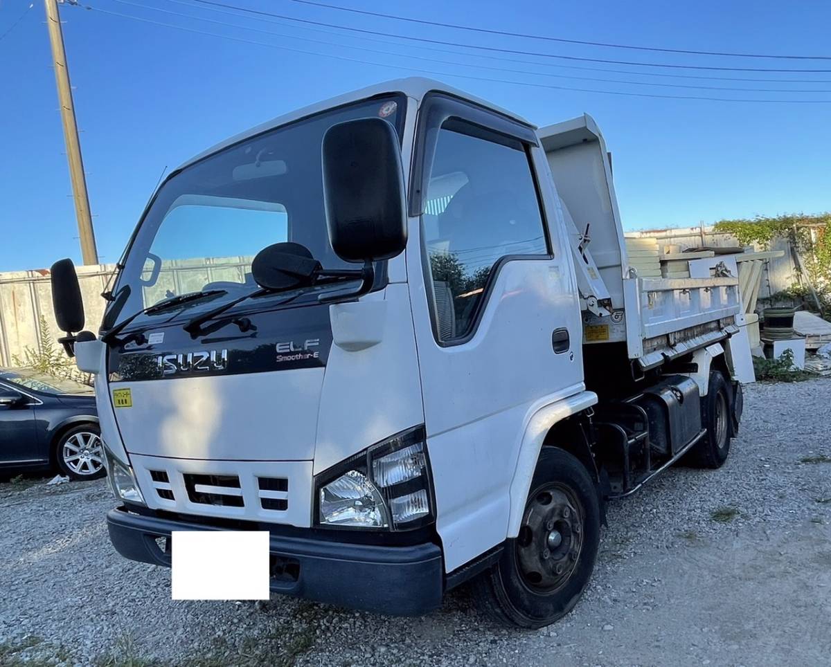 いすゞ エルフ 軌陸車 線路保線作業用 3転ダンプ 4.8-Smoother-E NOxPM適合 88070㌔ 良質車 即戦力 最大積載量 ...