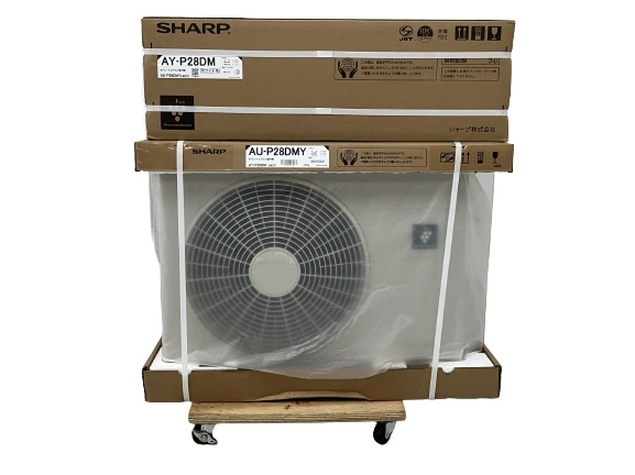 SHARP シャープ AY-P28DM AU-P28DMY ルームエアコン 室外機セット 10畳 プラズマクラスター7000 冷暖房器具 家電 楽直 M6802933(12畳未満)｜売買された ...