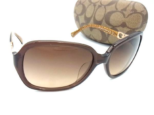 1円 COACH コーチ 5035/13 58 16 135 3N サングラス メガネ 眼鏡 めがね アイウェア メンズ レディース ブラック ...