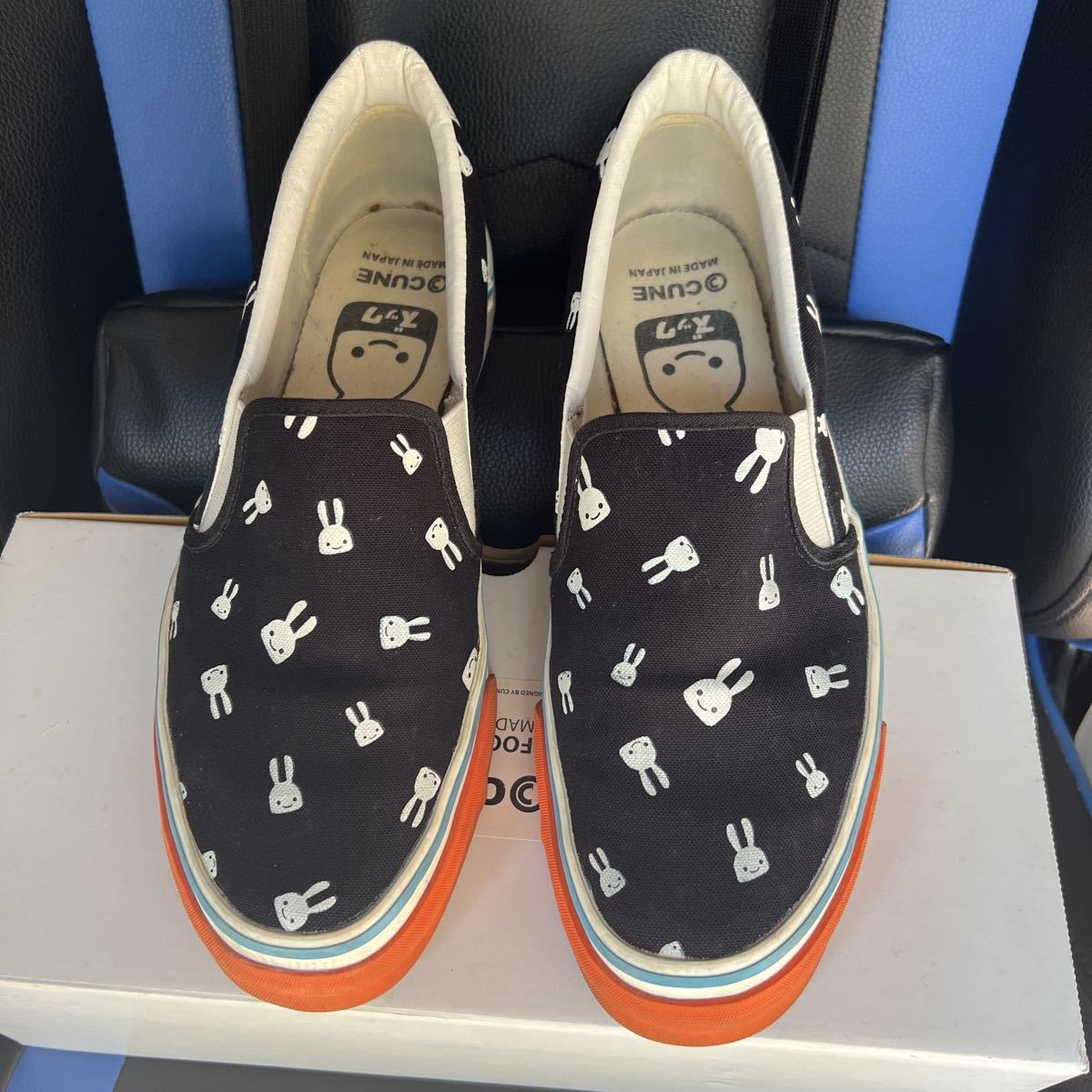 CUNE キューン ズックスリップオン BLK/ORG Size25.5cm(25.5cm)｜売買されたオークション情報、yahooの商品情報をアーカイブ公開 - オークファン（aucfan.com）