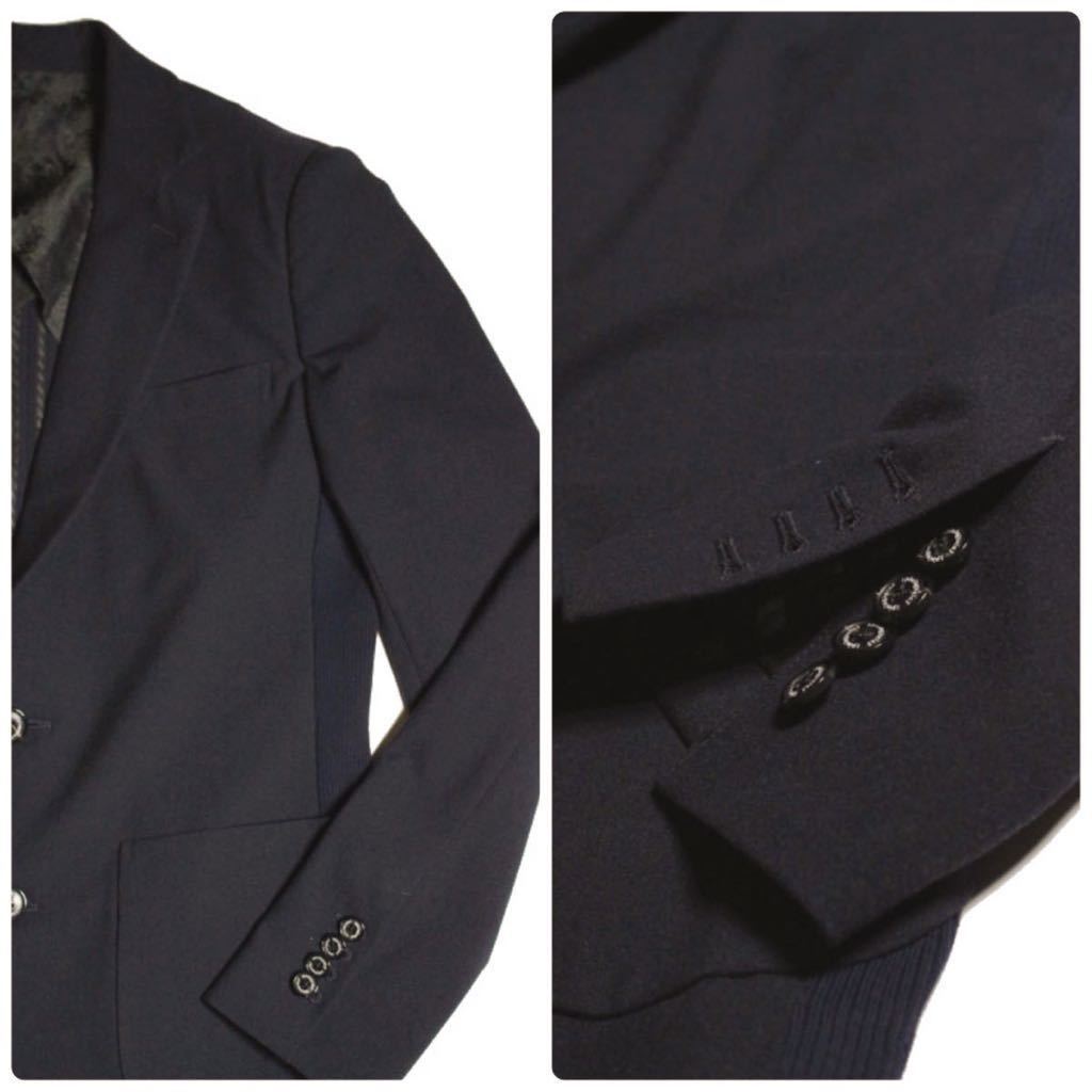 8.8万秋冬 1piu1uguale3 CARREMAN MONNET RELAX TAYLOR RIB 2B JACKET スーツ リブ ...