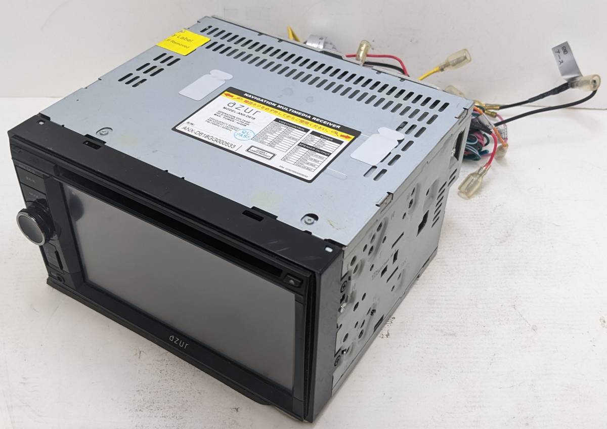 azur アズール ワンセグチューナー内蔵メモリーナビゲーション ANX－D618 ハーネス付(その他)｜売買されたオークション情報 ...