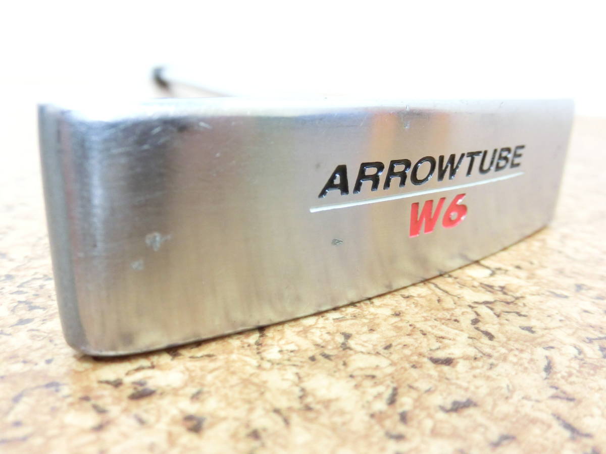 ARROWTUBE アローチューブ W6 センターシャフト パター 33インチ 純正スチールシャフト 品 T0694(その他)｜売買された ...