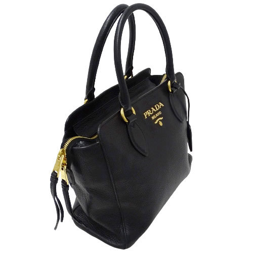 プラダ PRADA バッグ レディース ハンドバッグ ショルダーバッグ 2wayバッグ レザー 1BA205 ブラック 黒 斜め掛けバッグ ロゴ(ハンドバッグ)｜売買されたオークション情報 ...