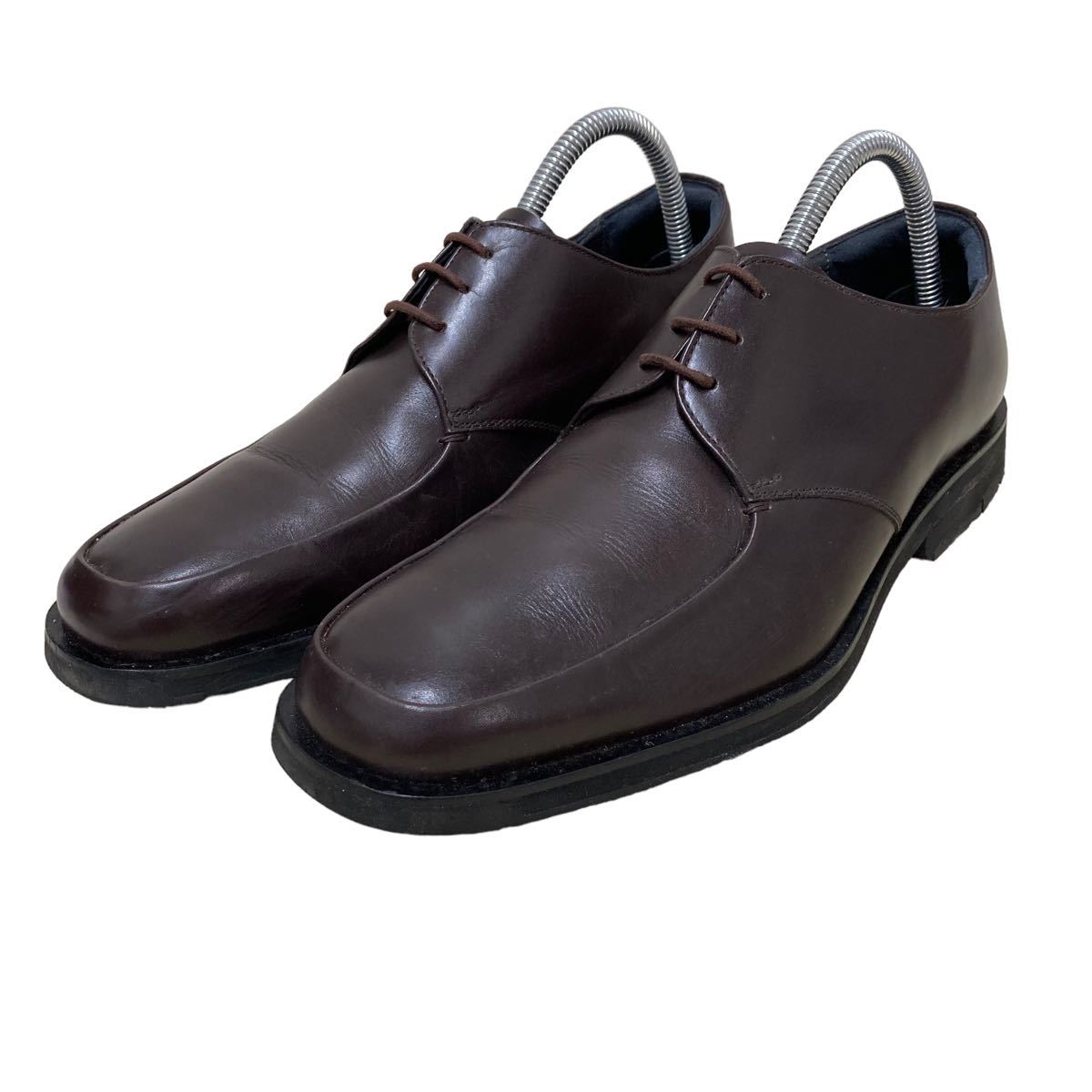 AA481 asics runwalk アシックス ランウォーク ビジネスシューズ レザーシューズ メンズ 25cm EEE ダークブラウン ...
