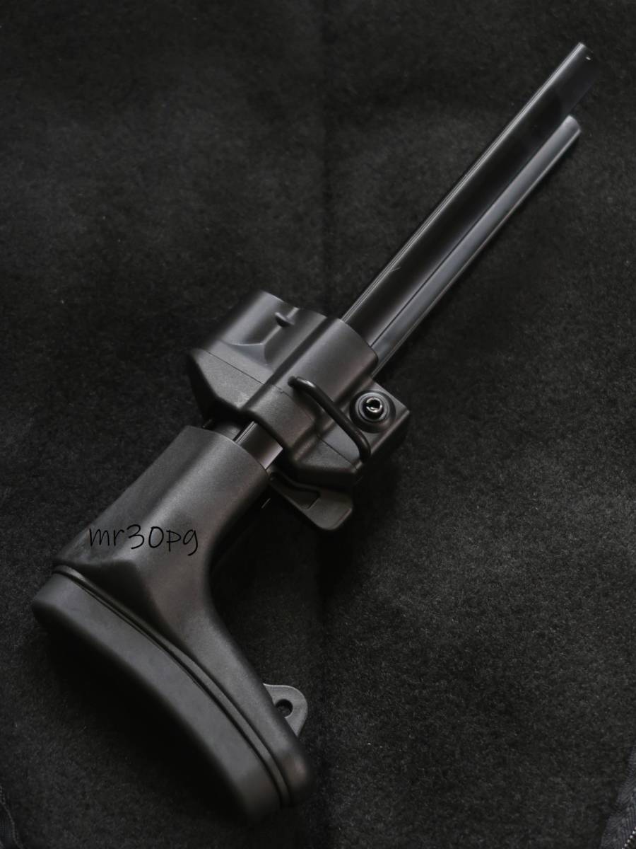 現行Fタイプ SRC純正 H&K MP5A3/SD Co2シリーズGBBRガスブローバックライフル用 金属製リトラクタブルストック SWAT ...