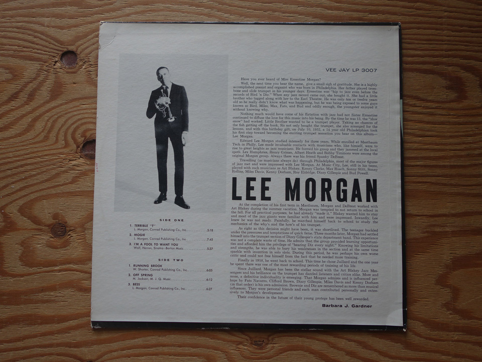 米 / 両溝 / Lee Morgan / Here's Lee Morgan Cliff Jordan Art Blakey Wynton ...