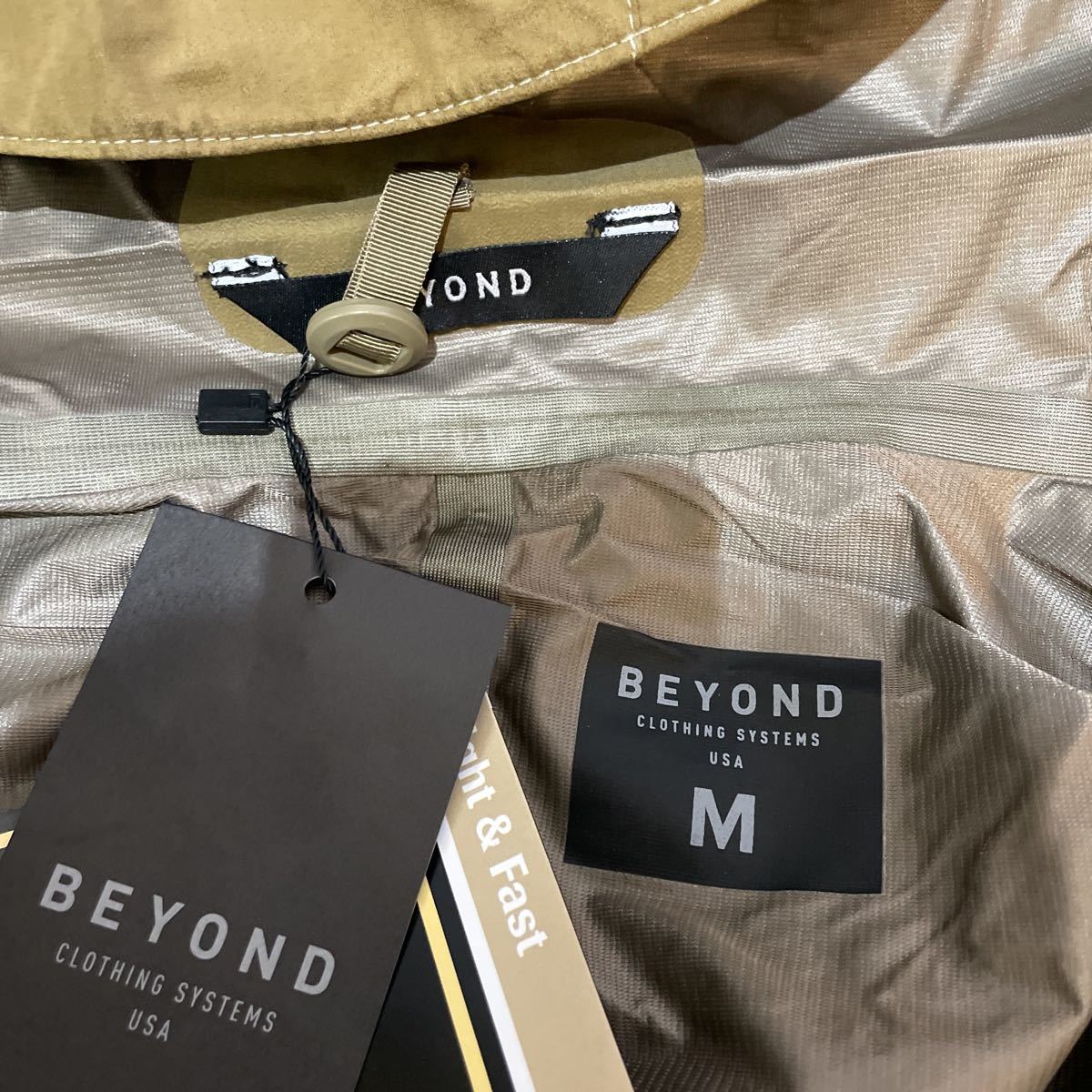 ラスト タグ付 BEYOND CLOTHING A6 Rain Jacket GORE-TEX サイズM ビヨンド ゴアテックス マウンテン ...