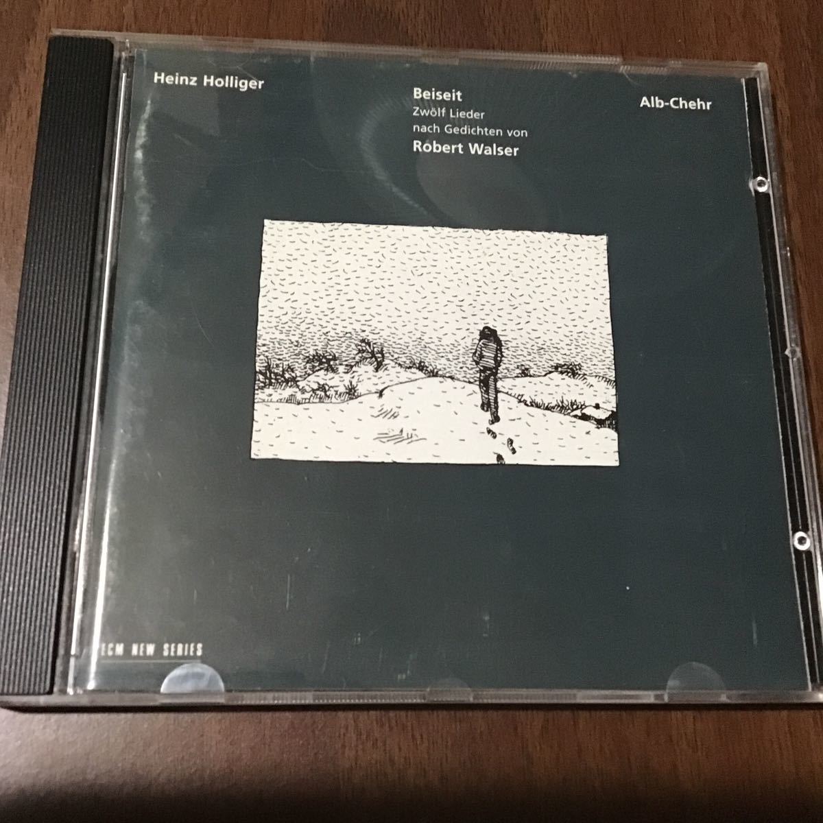 CD Heinz Holliger - Beiseit Alb-Chehr ハインツ ホリガー ECM / Robert Walser ...