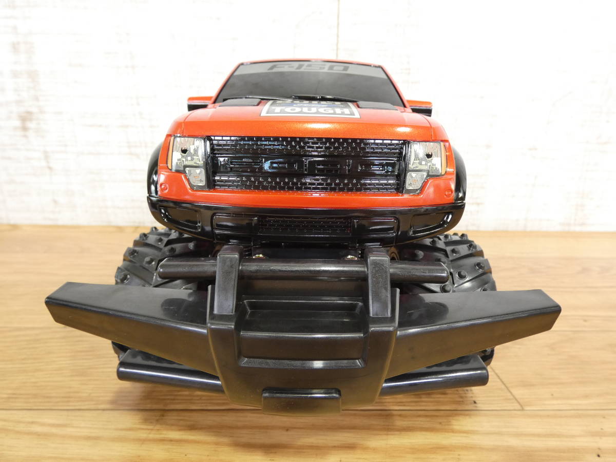 CCP ラジコンカー G-DRIVE Jr. フォード F-150 SVT ラプター レッド 1/16 40MHz 生活防水仕様 水洗い可 ...