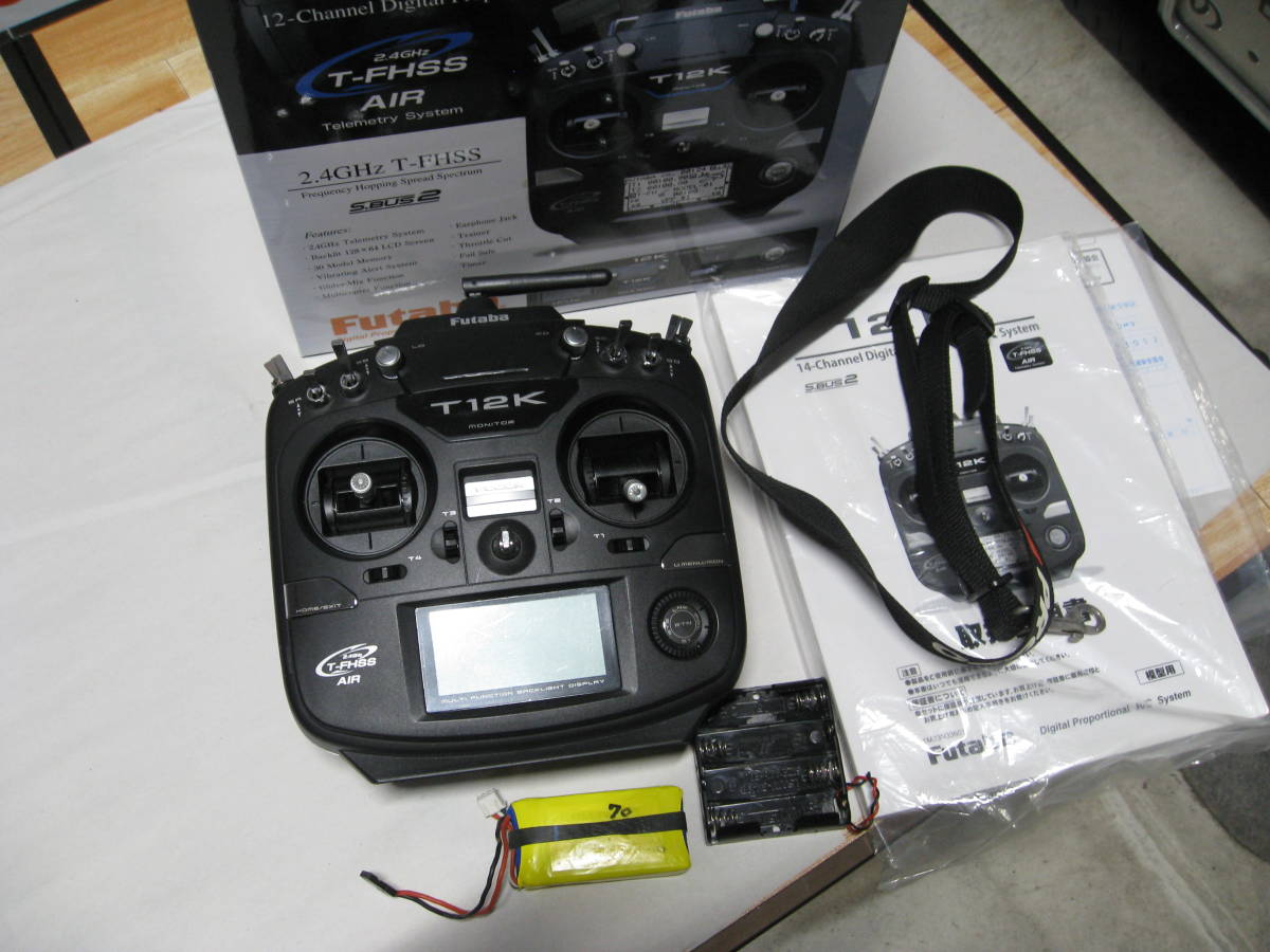 フタバ T12K 2.4GHz T-FHSS AIR MODE Ⅰ ヘリ用 プロポのみ 双葉(送信機)｜売買されたオークション情報、yahoo ...