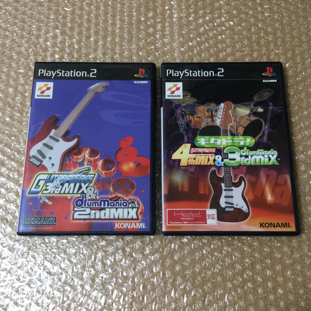 PS2 ギターフリークス 3rdMIX 4thMIX & ドラムマニア 2ndMIX 3rdMIX ギタドラ2本 送料310(その他)｜売買されたオークション情報、yahooの商品情報を ...
