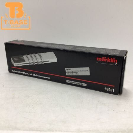 1円〜 動作未確認 メルクリン Zゲージ 89931 Rollenprufstand Spur Z mit 4 ...