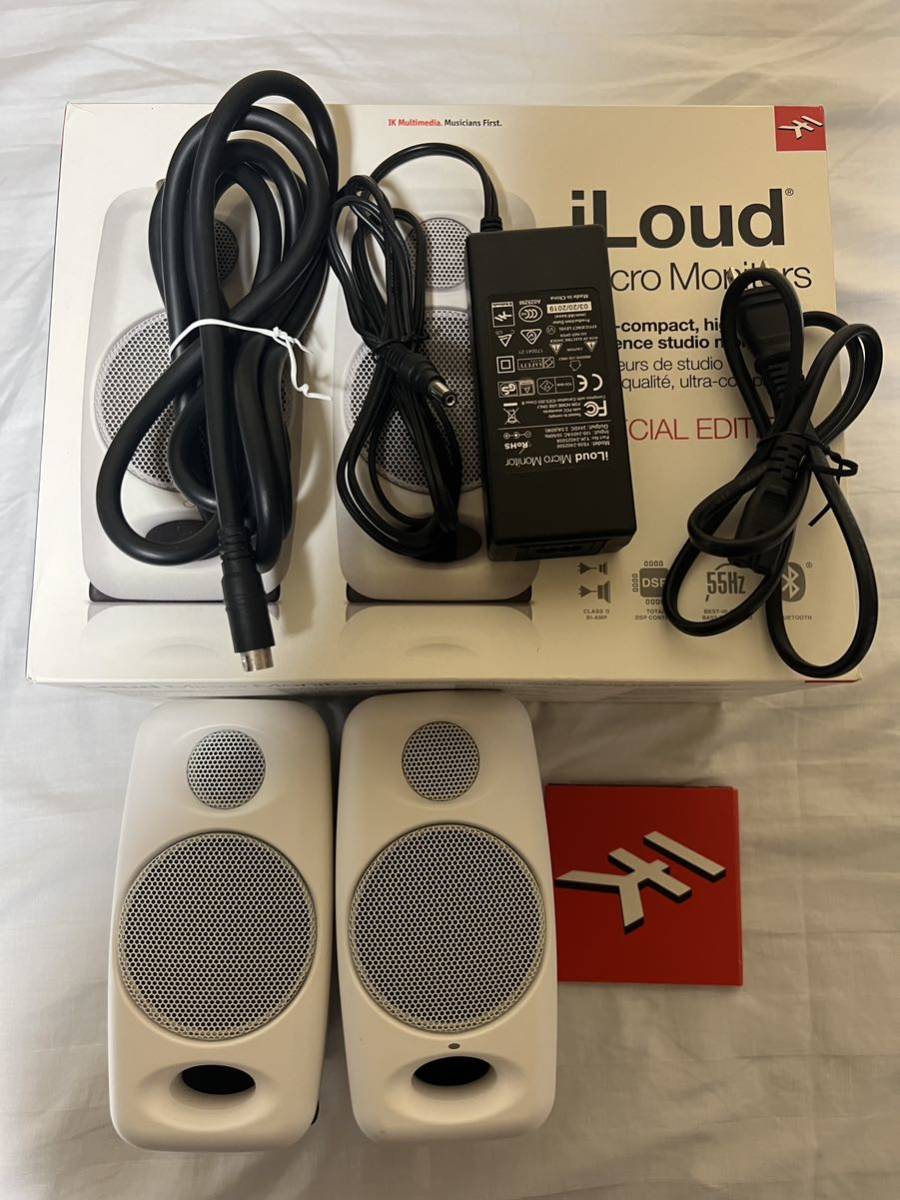 IK Multimedia iLoud Micro Monitor White Special Edition ジャンク品 動作未確認 アイ ...