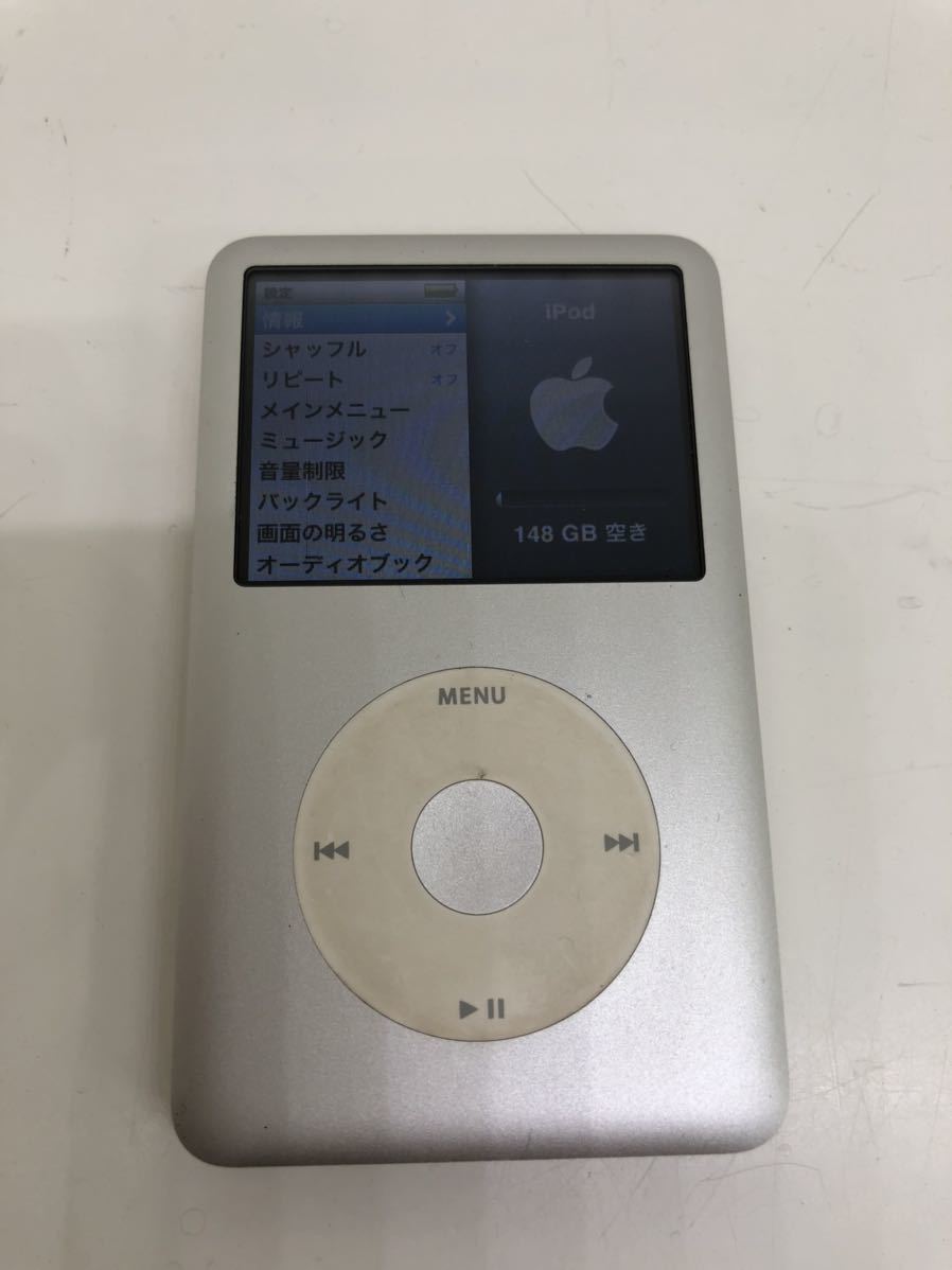 Apple iPod classic A1238 MC293J 160GB シルバー アイポッドクラシック アップル(iPod classic ...