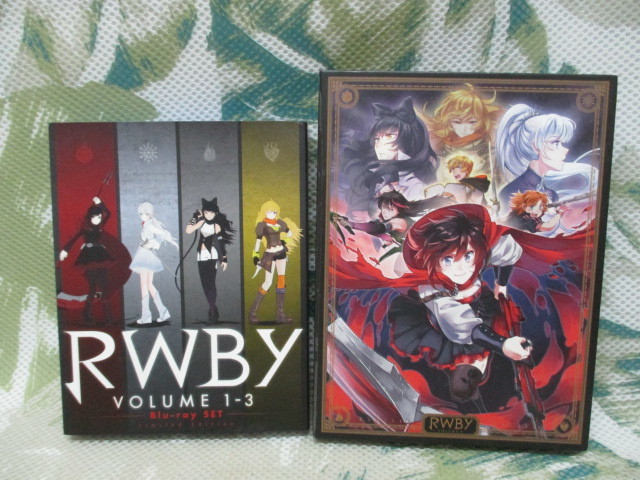 アニメ RWBY VOLUME 1-3 Blu-ray SET 初回仕様版 RWBY VOLUME 4 ＜ノーカット版＞ 初回仕様版 まとめ ...