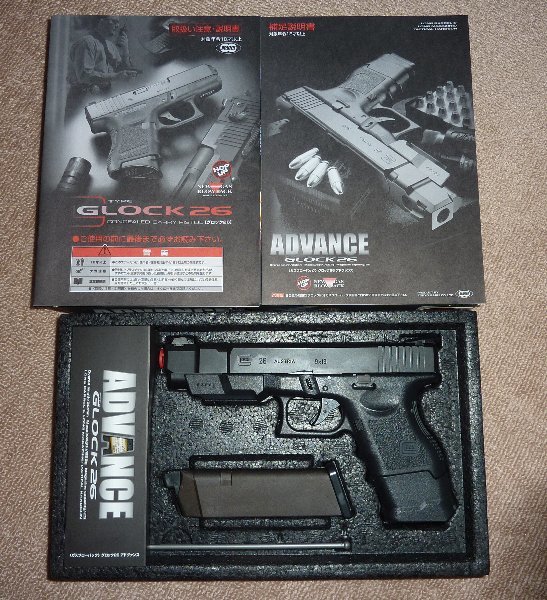 東京マルイ ガスブローバック GLOCK 26 Advance(ガスガン)｜売買されたオークション情報、yahooの商品情報をアーカイブ公開 - オークファン（aucfan.com）