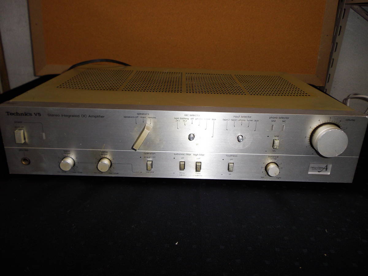Technics テクニクス DCアンプ SU-V5 松下電器 オーディオ(テクニクス)｜売買されたオークション情報、yahooの商品情報をアーカイブ公開 - オークファン（aucfan.com）