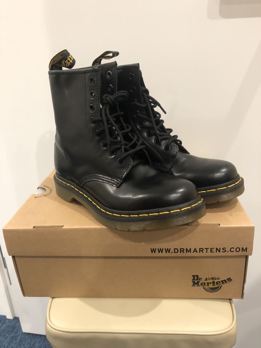 Dr.Martens ドクターマーチン8ホール レースアップブーツ UK6 1460W(UK6)｜売買されたオークション情報、yahooの商品 ...