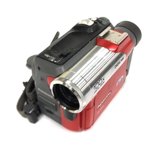 1円 Panasonic NV-GS50 デジタルビデオカメラ レッド 通電確認済み 付属品あり(パナソニック)｜売買されたオークション情報 ...