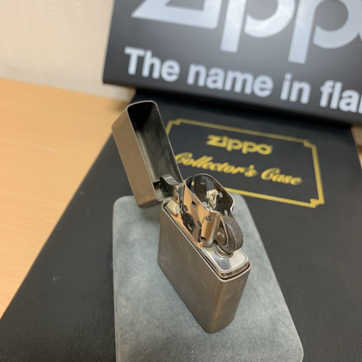 ZIPPO ジッポー SOLID TITANIUM ソリッドチタン ソリッド チタニウム FIRST SERIES 初期生産 2001年製(その他)｜売買されたオークション情報、yahooの ...