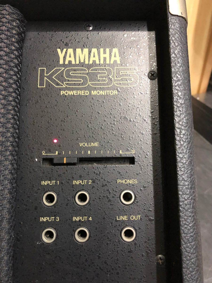 YAMAHA KS35 パワードモニター モニタースピーカー(モニタースピーカー)｜売買されたオークション情報、yahooの商品情報を ...