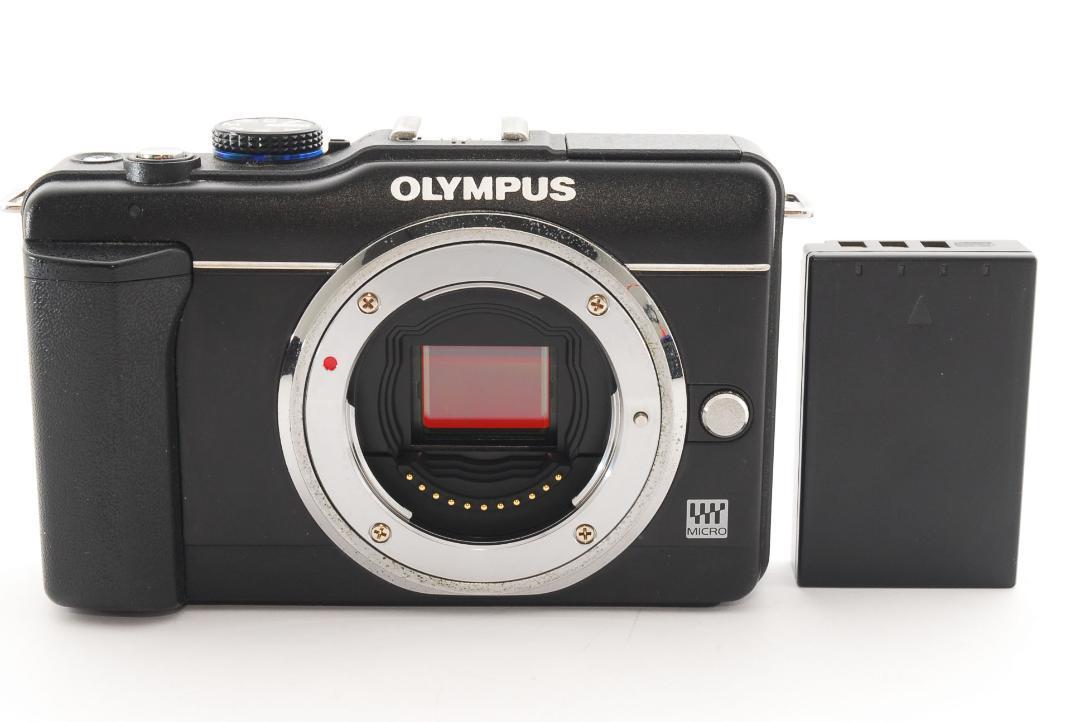 OLYMPUS オリンパス pen E-PL1S ブラック ボディ ペンシリーズ Black 黒 バッテリー付き(オリンパス)｜売買された ...