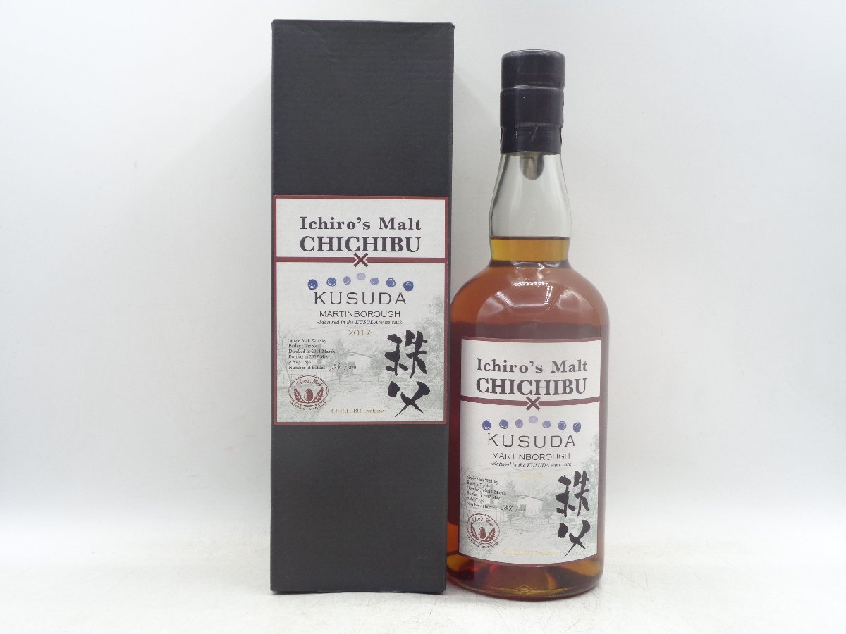 Ichiro's Malt CHICHIBU KUSUDA 2017 イチローズ モルト 秩父 クスダ 箱入 700ml 57 5% 未開栓 ...