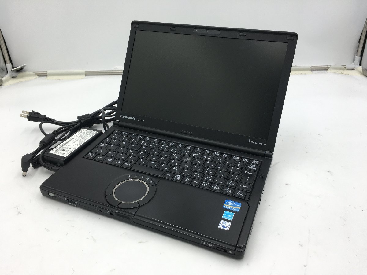 Panasonic パナソニック ノートPC/Core i7 3540M 第3世代 /HDD 1TB CF-SX2BECBP Blancco ...