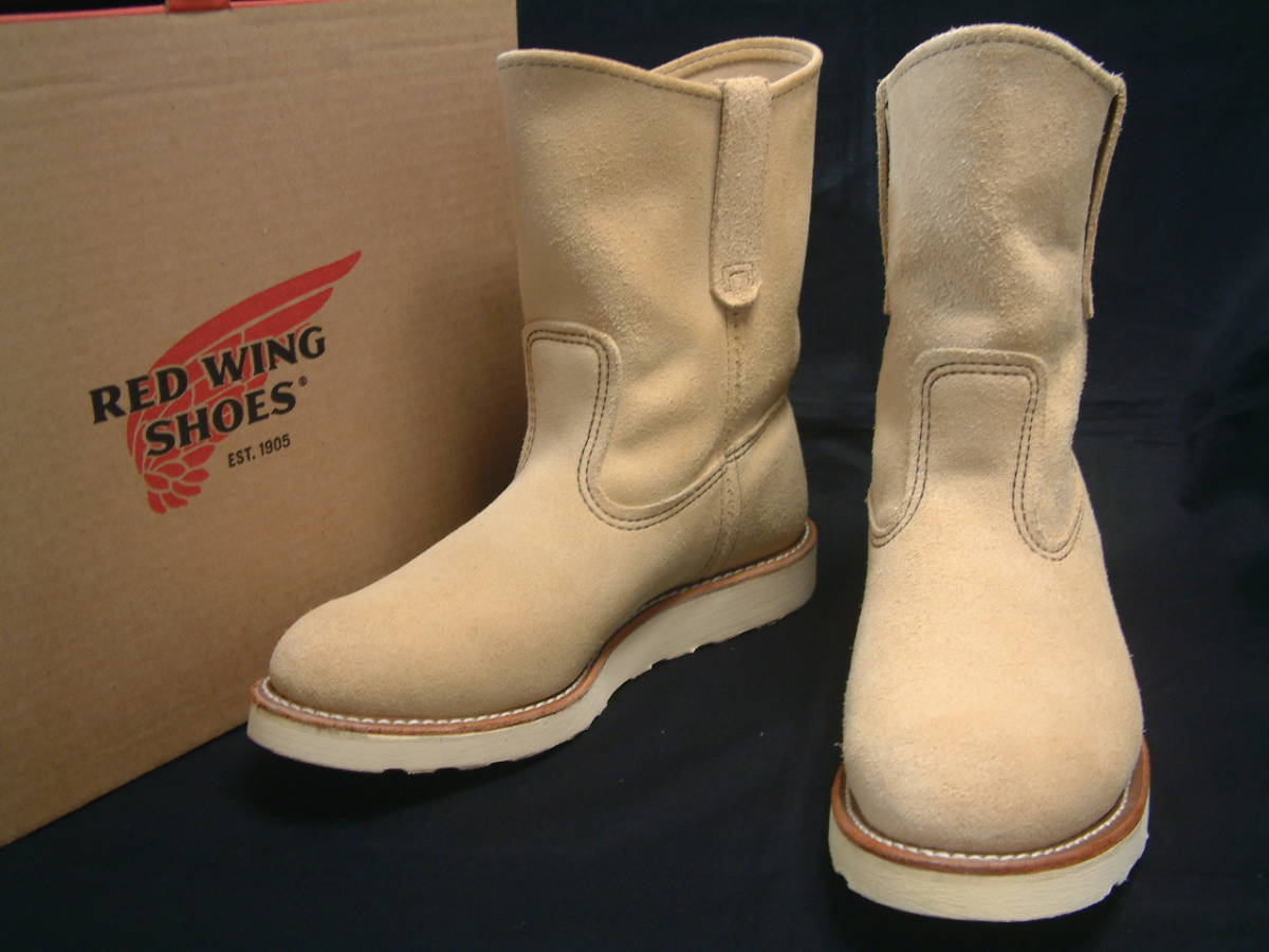 8E 廃盤 箱付 8168 9”PECOS Red Wing HAWTHORNE “ABILENE” ROUGHOUT レッドウイング ...