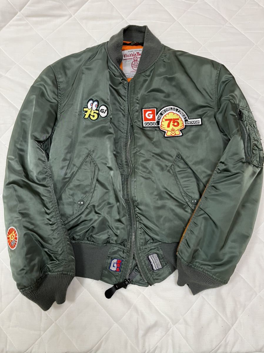 グッドイナフ MA-1 goodenough ハリスツイード ELT ワッペン(ジャンパー、ブルゾン)｜売買されたオークション情報、yahooの商品情報をアーカイブ公開 - オークファン ...