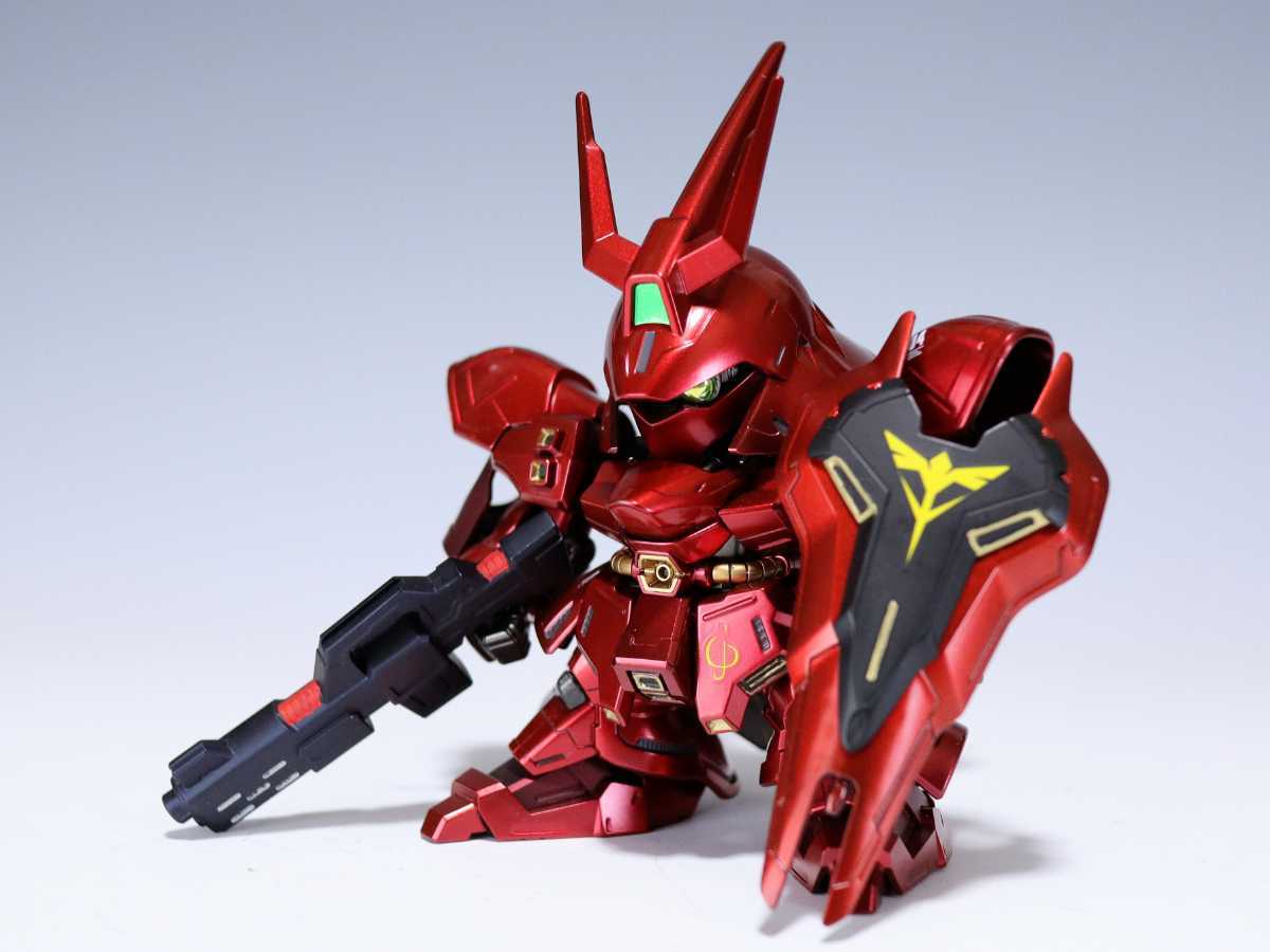 塗装済み 完成品 BB戦士 サザビー 全塗装 SD MSN-04 Sazabi No.382(完成品)｜売買されたオークション情報、yahooの商品情報をアーカイブ公開 - オークファン ...