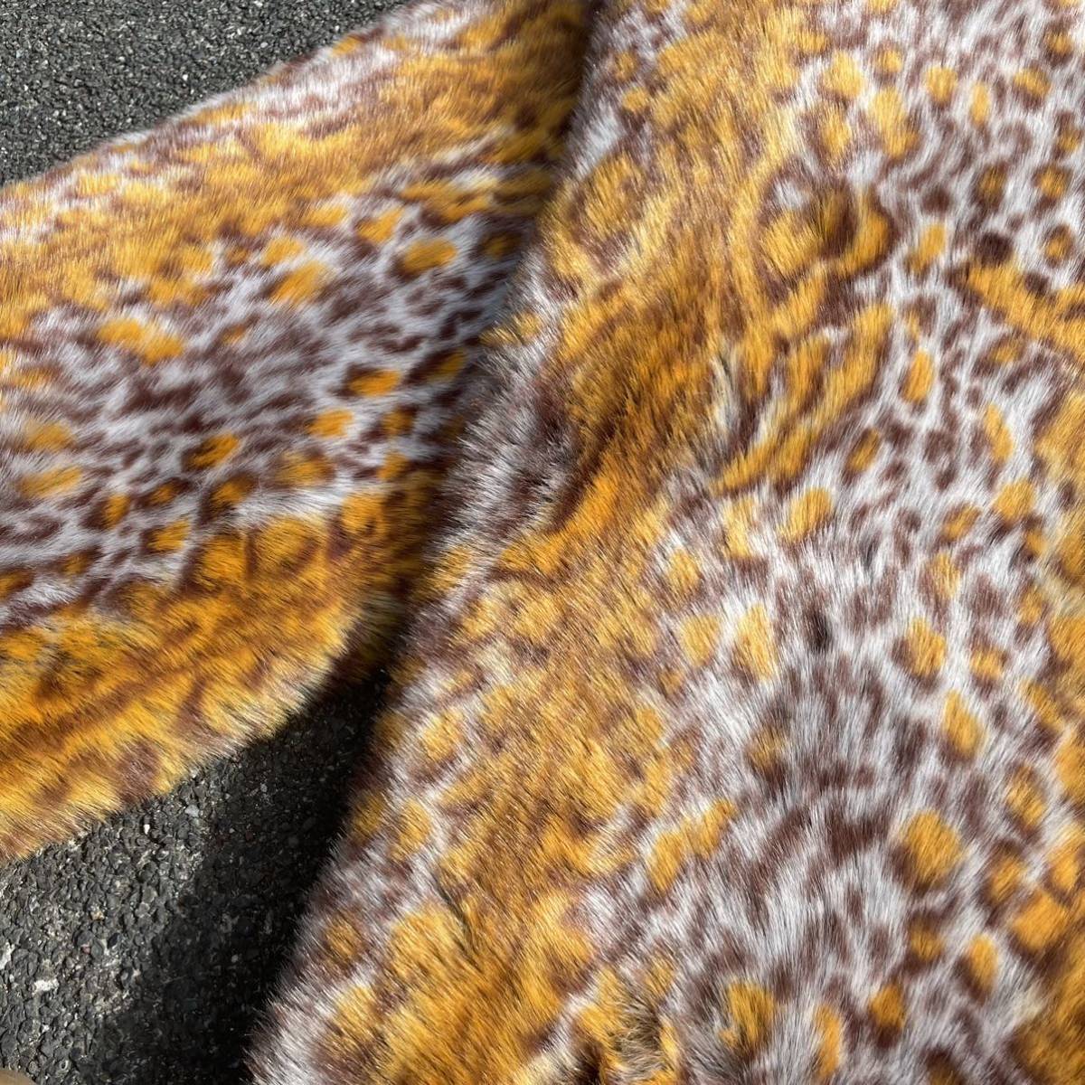 Rare 00aw yohji yamamoto pour homme leopard fur muffler animal archive ...