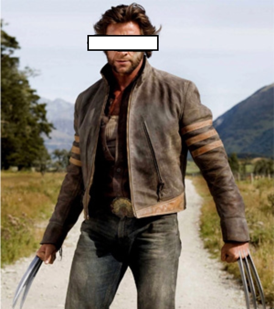 38 バンソン ウルヴァリン 限定品 レザージャケット ダークブラウン VANSON M L相当 ライダース 革ジャン X-MEN コスプレ ...