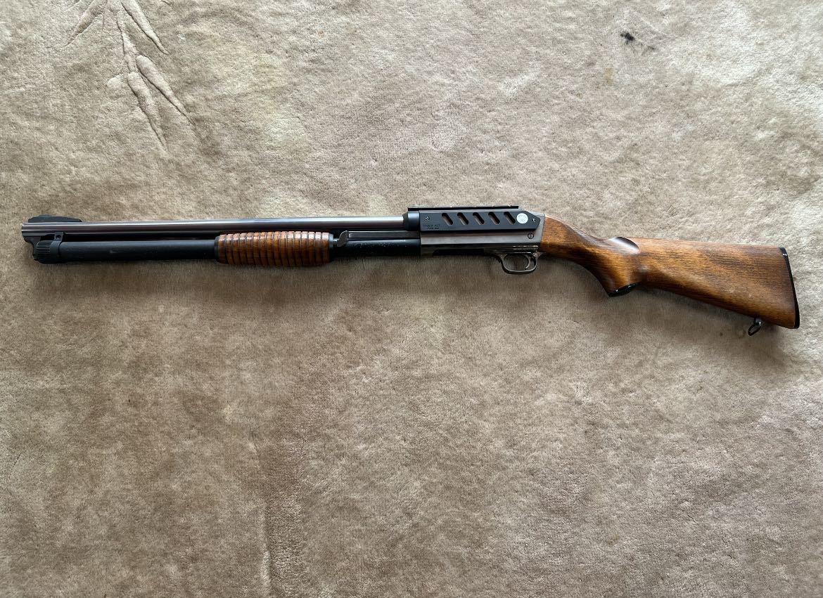 KTW イサカ M37 ショットガン マウントベース付き ポンプアクション エアーガ絶版品 品(エアガン)｜売買されたオークション情報、yahooの商品情報をアーカイブ公開 - オークファン ...