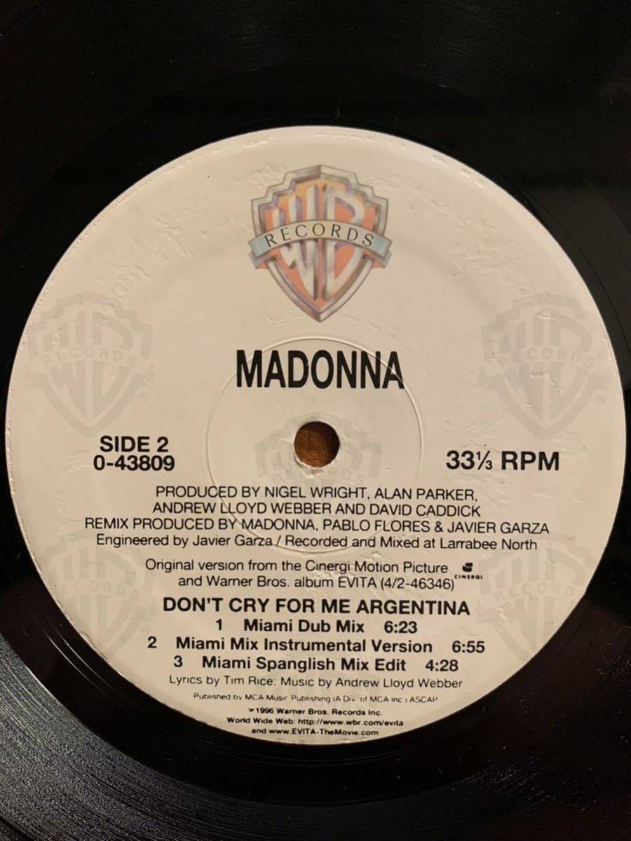 アルゼンチン名曲 カバー Miami Remix Madonna / Don''t Cry for Me Argentina Andrew ...
