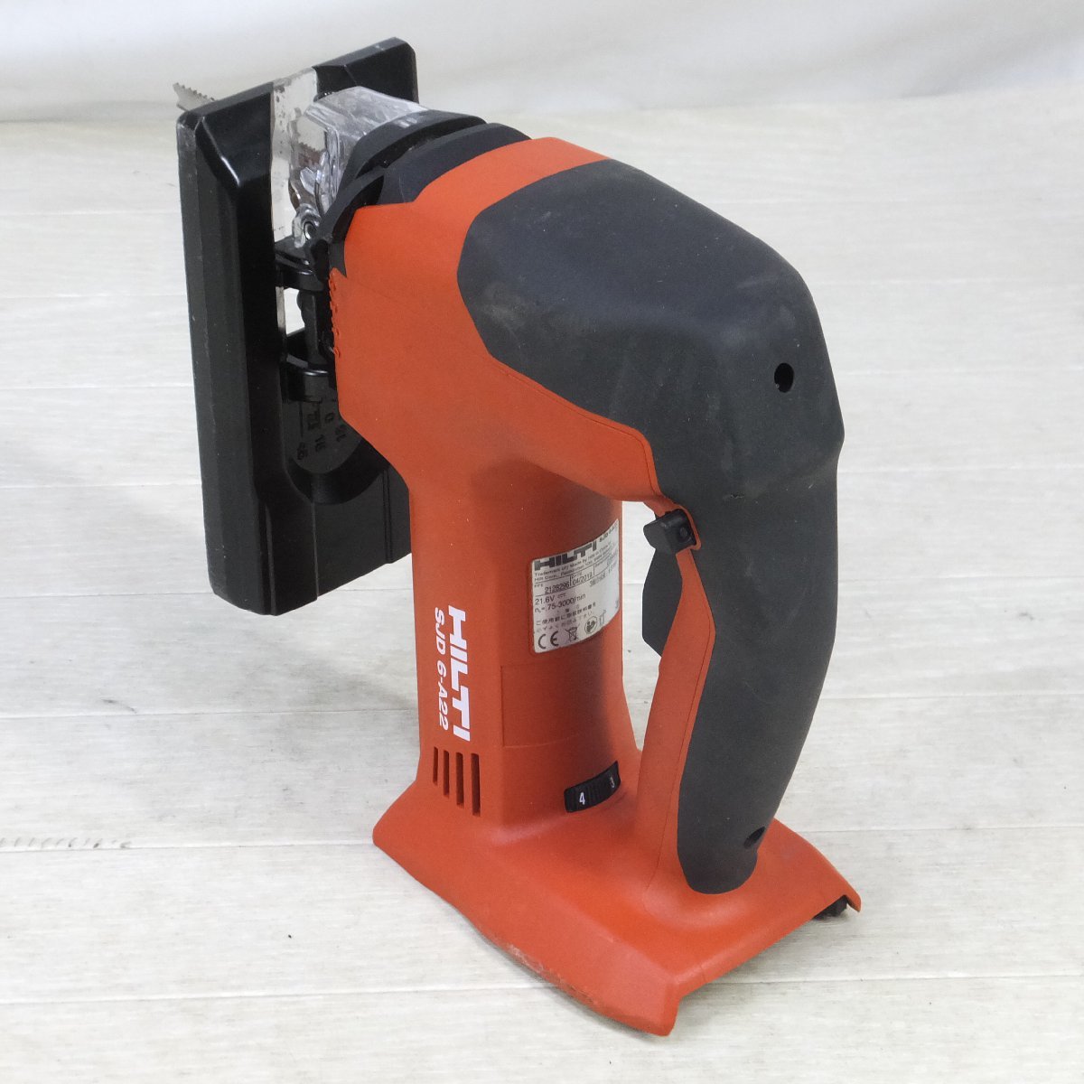 HILTI ヒルティ 充電式ジグソー SJD 6-A22 切断機 B22/5.2 バッテリー付き 電動工具(ジグソー、電気のこぎり)｜売買され ...