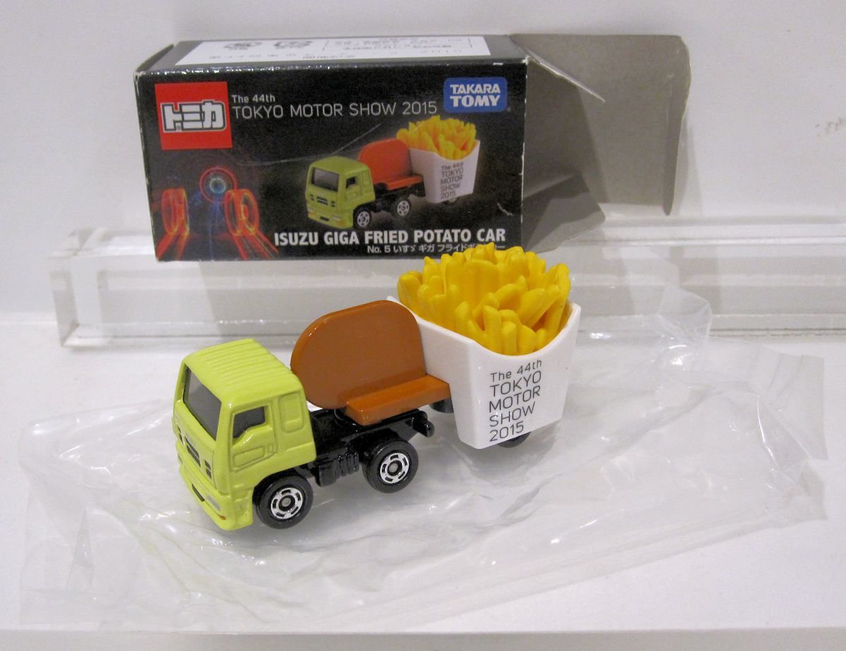 トミカ 東京モーターショー 2015 No.5 いすゞ ギガ FRIED POTATO CAR 開封品(乗用車)｜売買されたオークション情報 ...