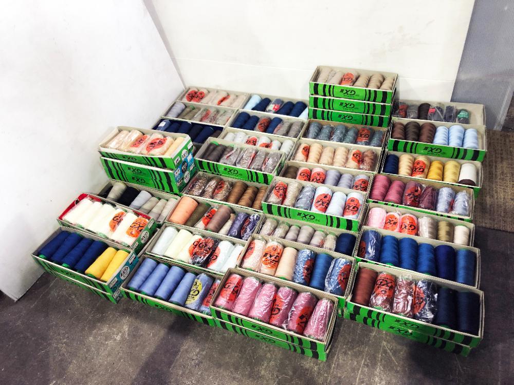 大量セット 47箱 工業用ミシン糸 カナガワ スパン ミシン糸 GX3 #60 他 ポリエステル製 GXⅢ B32V(ミシン糸)｜売買された ...