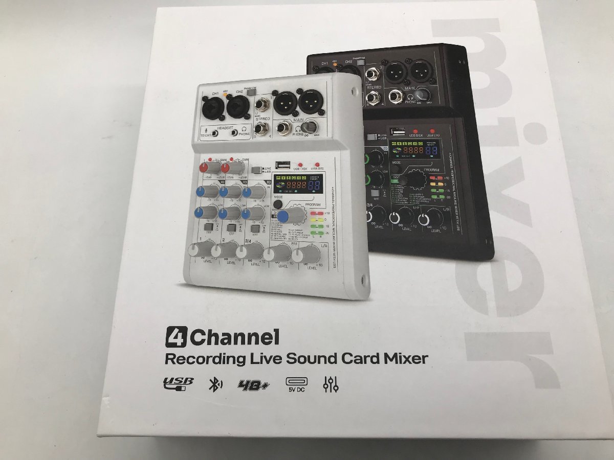 4チャンネル サウンドカード ミキサー VS2 PRO G4 ホワイト 音響機器 4 CHANNEL SOUND CARD MIXER 現状品 51-1011-O7(ミキサー)｜売買された ...